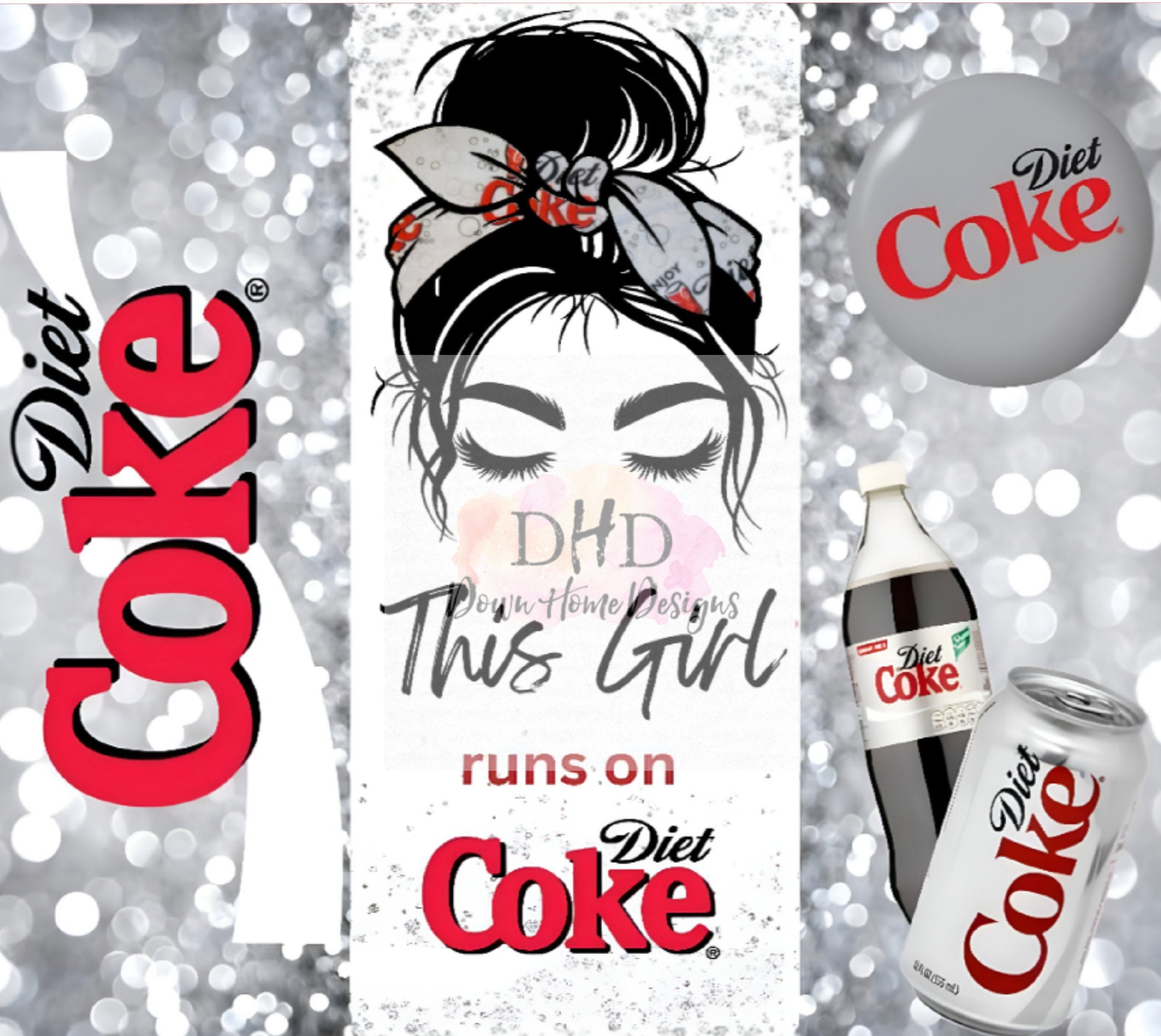 Diet Coke Decorations