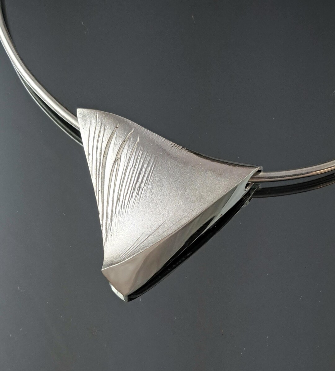 Triangle Pendant - Etsy