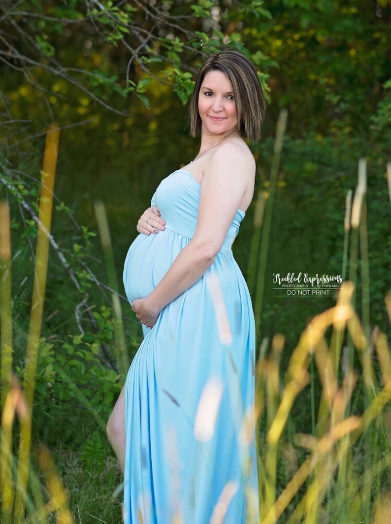 35 Colorsgownshortssweetheart Open Belly Maternity - Etsy