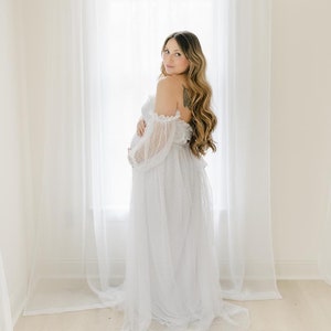 Grace Plus Size •maternity Grace Gown • Mommy to Be • Non Maternity ...