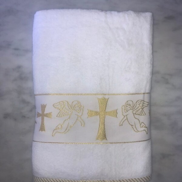 Baptism Towel - Etsy