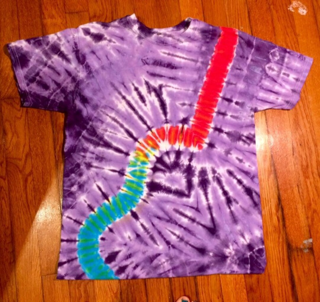 Line Guitar Custom Tie Dye Adult Sizes - Etsy
