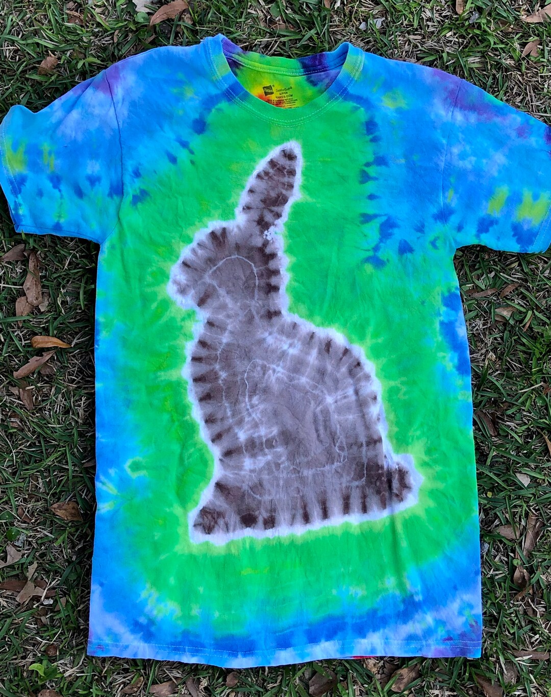 Chocolate Bunny Tie Dye Adult Sizes - Etsy