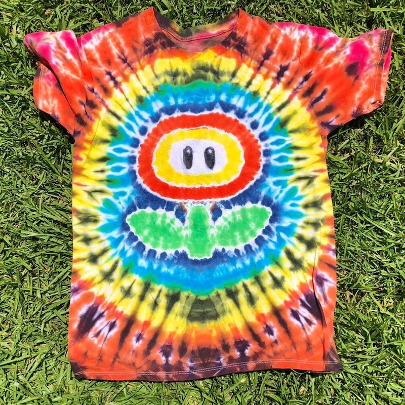 Tie Dye Flowers - Etsy