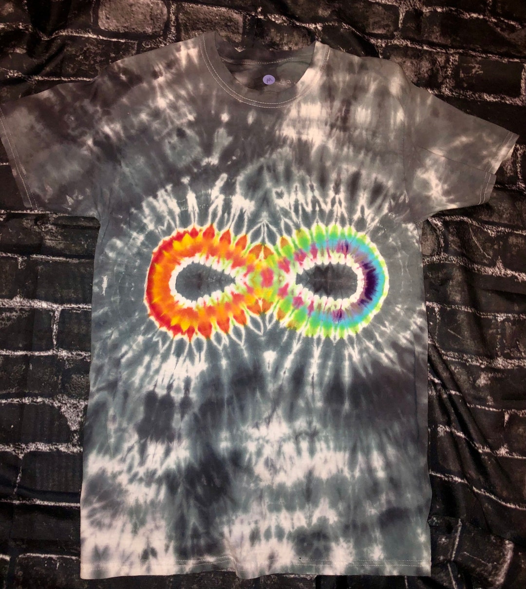 Neurodiversity Infinity Symbol Tie Dye Adult Sizes - Etsy