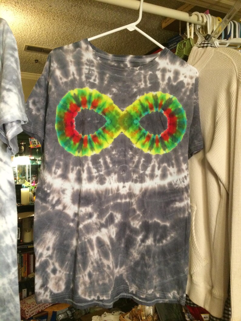 Neurodiversity Infinity Symbol Tie Dye Adult Sizes - Etsy