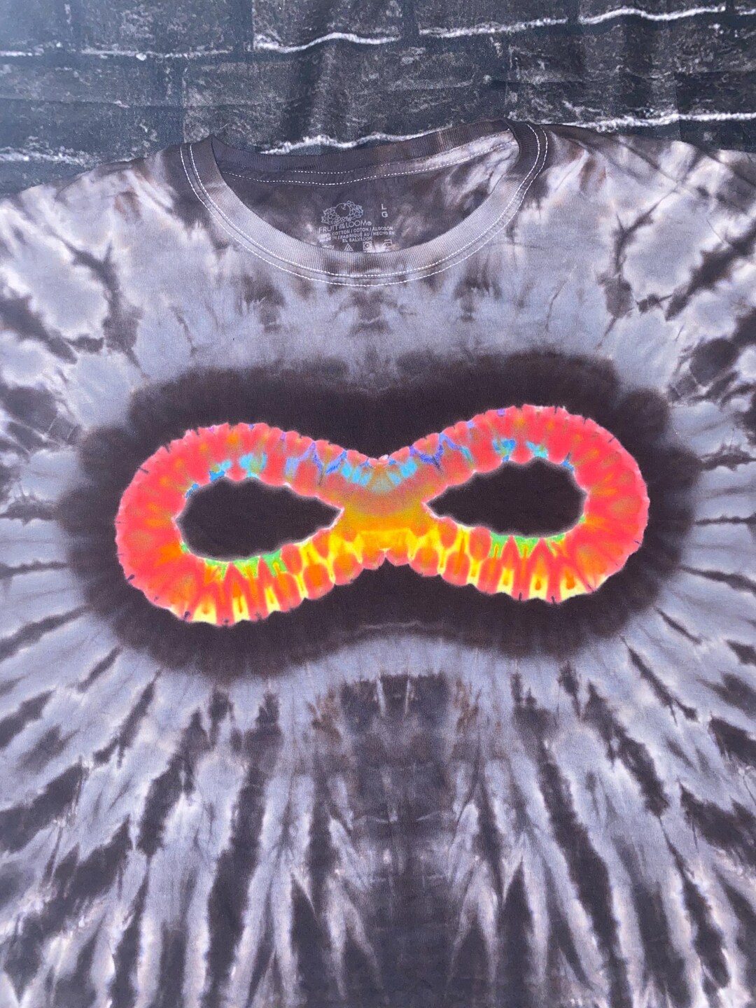 Neurodiversity Infinity Symbol Tie Dye Adult Sizes - Etsy