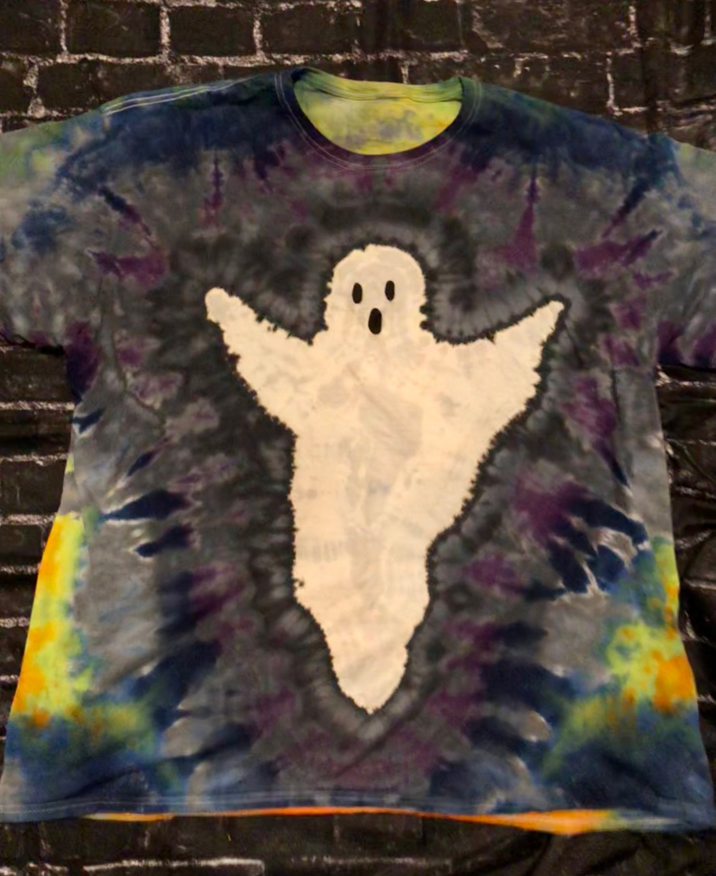 Ghost Custom Tie Dye (adult Sizes) - Etsy