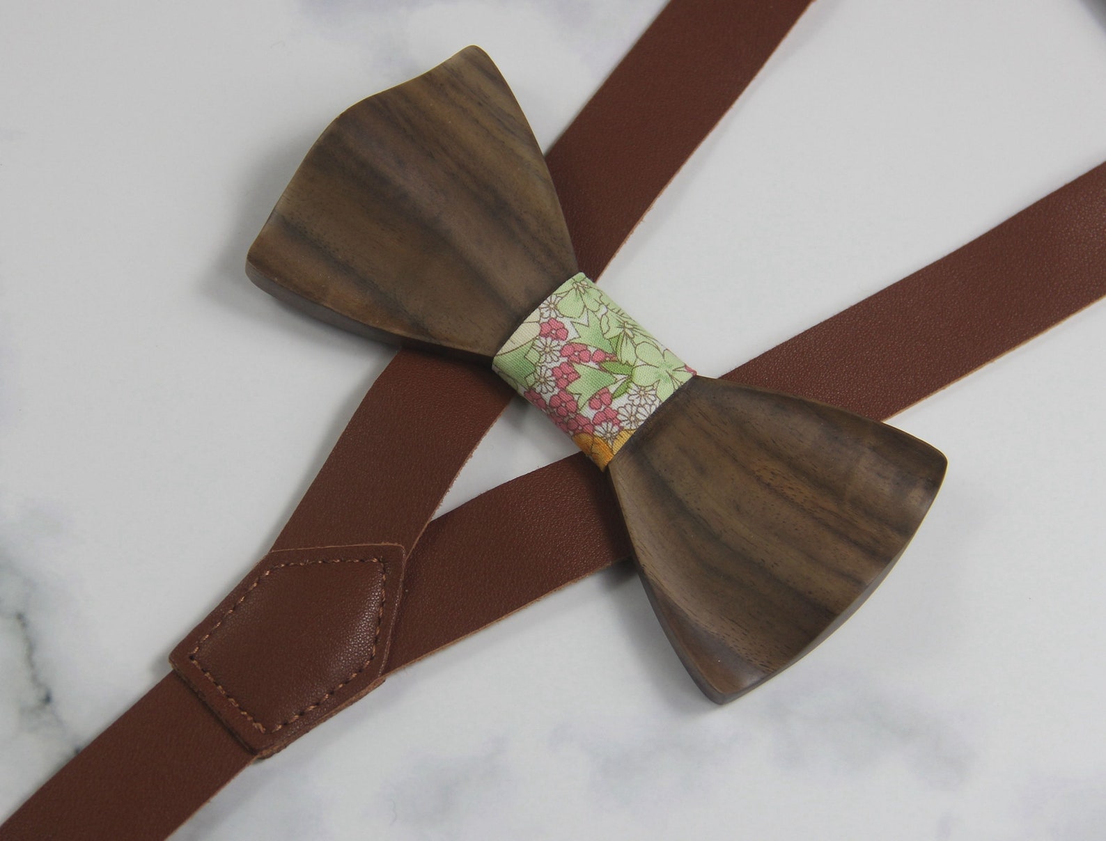 Houten Vlinderdas bloemen Groom vlinderdas Groomsmen Bow - Etsy België