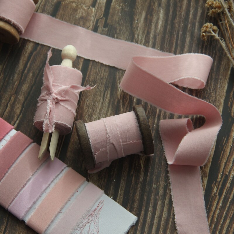 Pink Ribbon Roses - Etsy