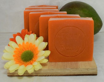 Parma Violet Handmade Soap with Shea Butter. By Fizzy Fuzzy. | Etsy