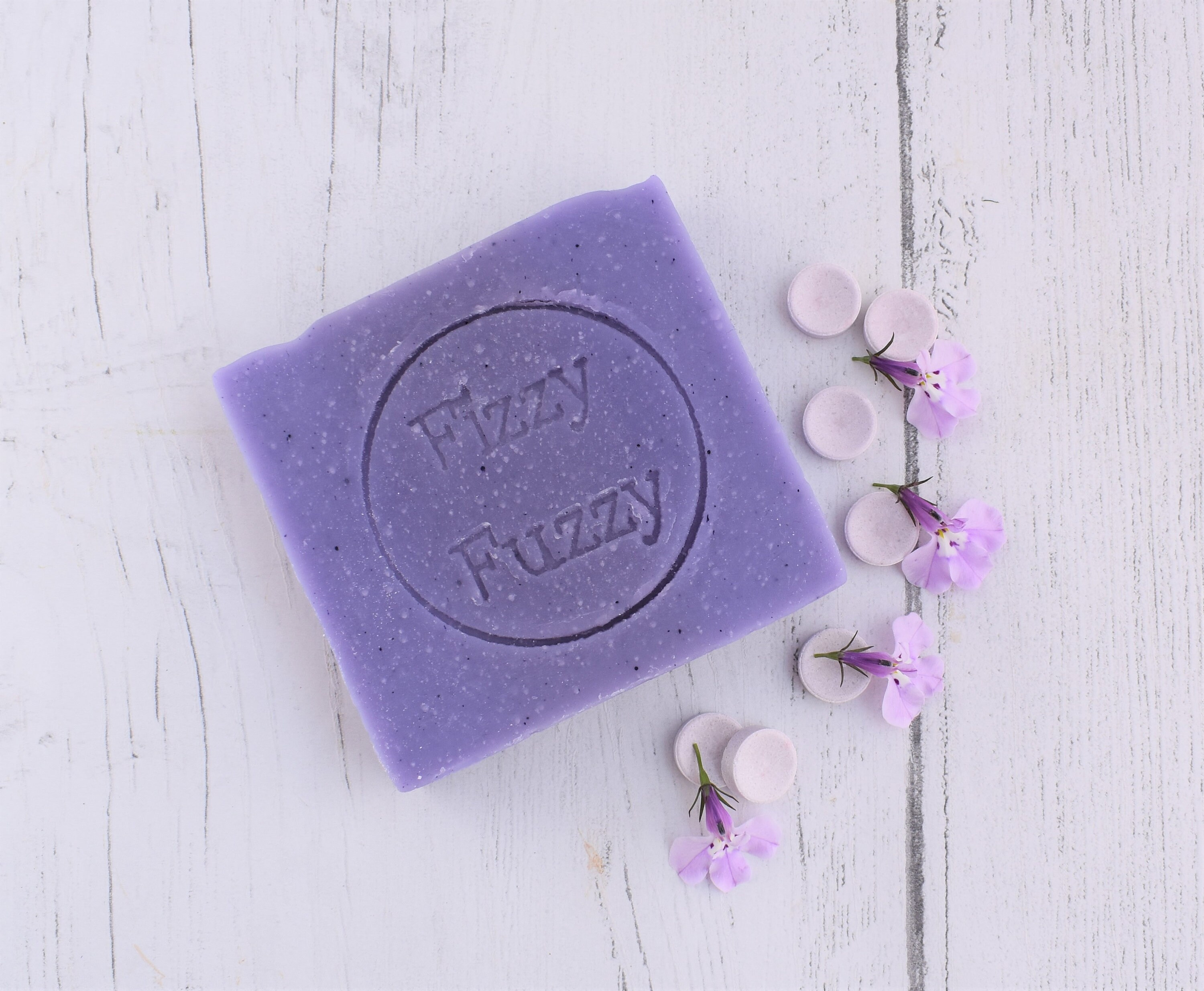 Parma Violet Handmade Soap With Shea Butter. by Fizzy Fuzzy. - Etsy UK