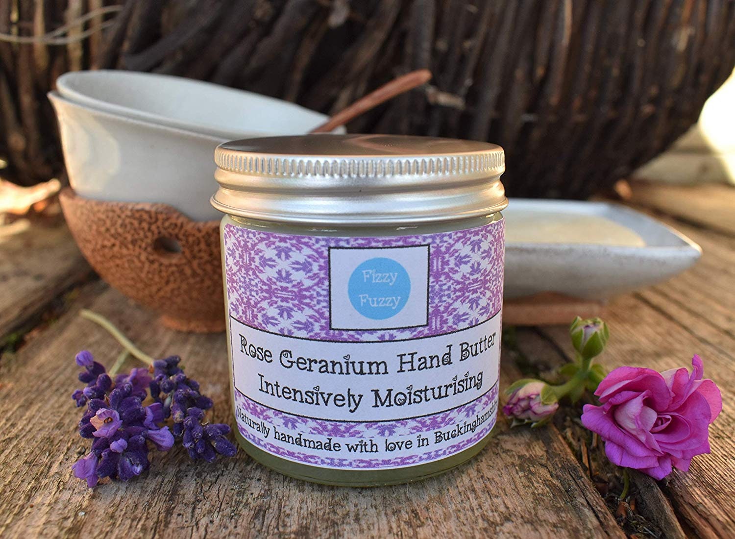 Rose Geranium Hand Butter, Hand Cream, Hand Salve. Intensively ...