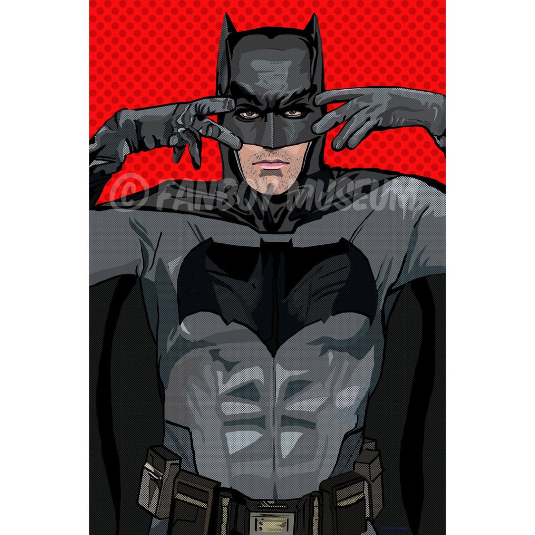 The Affleck Batusi Poster Print - Etsy