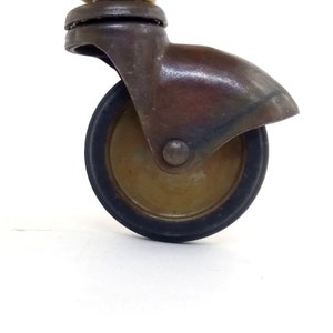 Old Industrial Wheels Dead Stock Furniture Caster Wheel Vintage Retro ...