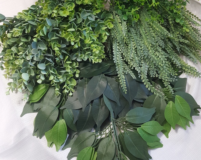 DIY Greenery Box, Greenery Supply Box, Wreath Making Greenery Supplies ...