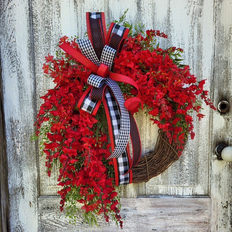 Red Door Wreaths - Etsy