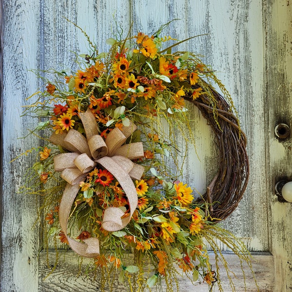 Wispy Wreath - Etsy