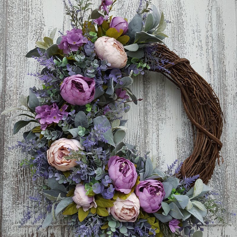 Spring Summer Wreath - Etsy