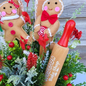 Gingerbread Arrangement, Gingerbread Bakers Centerpiece, Christmas ...