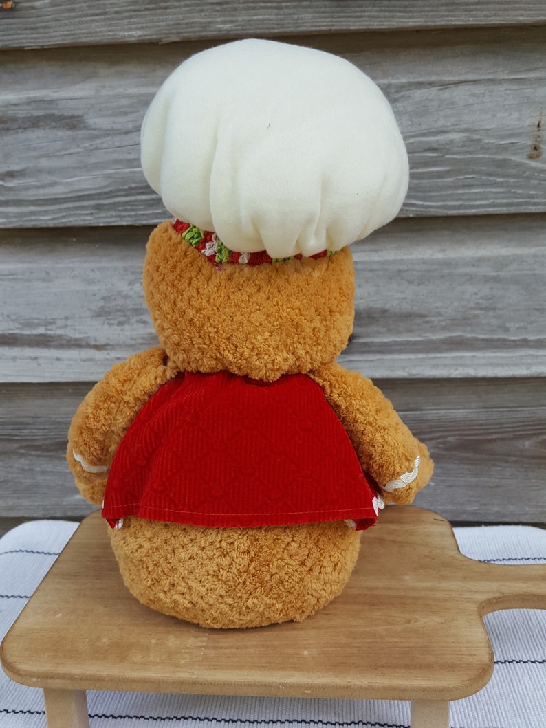 14" Plush Gingerbread Man Shelf Sitter, Christmas Holiday Decor - Etsy ...