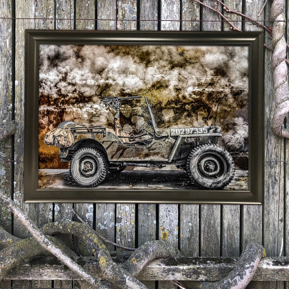 Abstract Jeep Wrangler