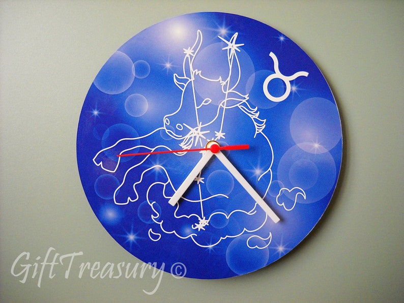 Zodiac Astrology Wall Clock MDF Digital Print Laminated | Etsy