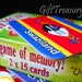 Memory Card Game Present Christmas Gift Matching Memory Set Flags ...