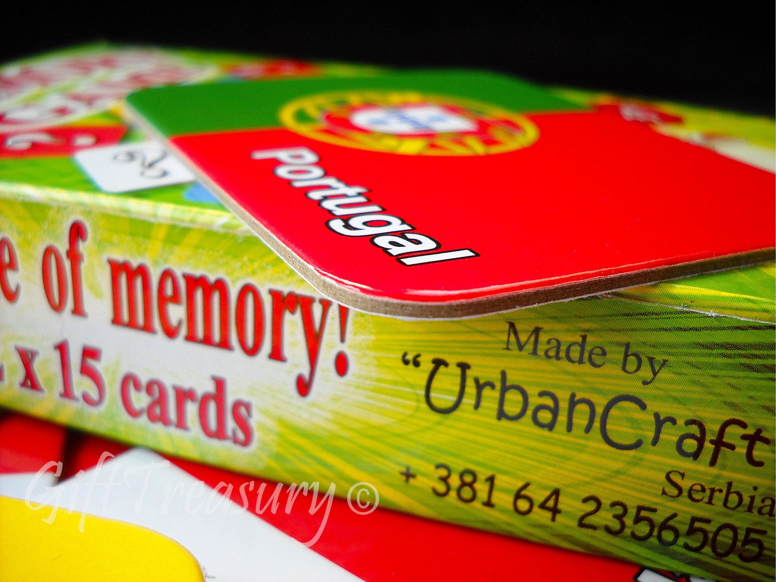 Memory Card Game Present Christmas Gift Matching Memory Set Flags ...