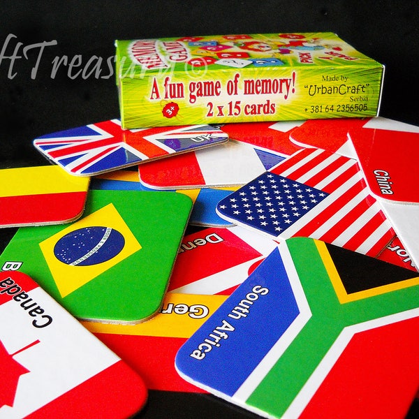 Memory Card Game - Etsy