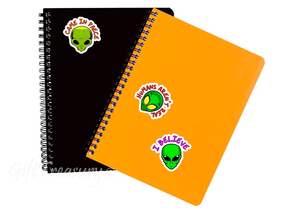 Stickers Printable Digital Download Aliens Extraterrestrial Life ...