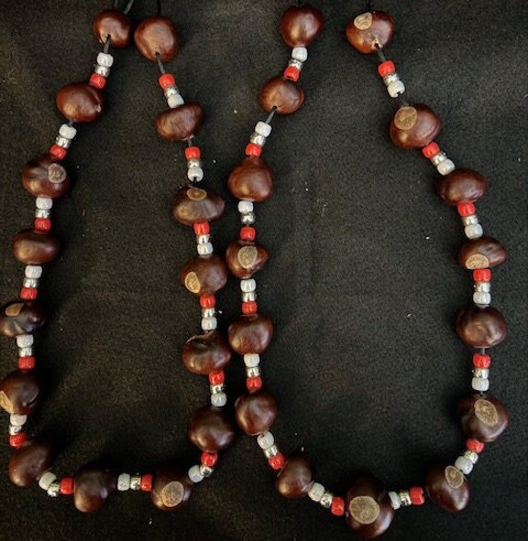 TWO Buckeye Necklaces Kit - Etsy