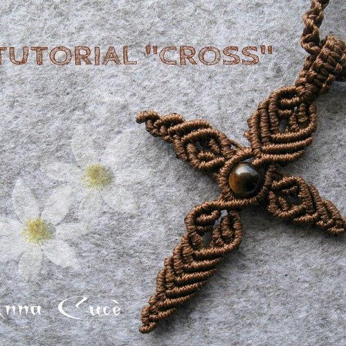 Tutorial Macramè cross PDF - Etsy