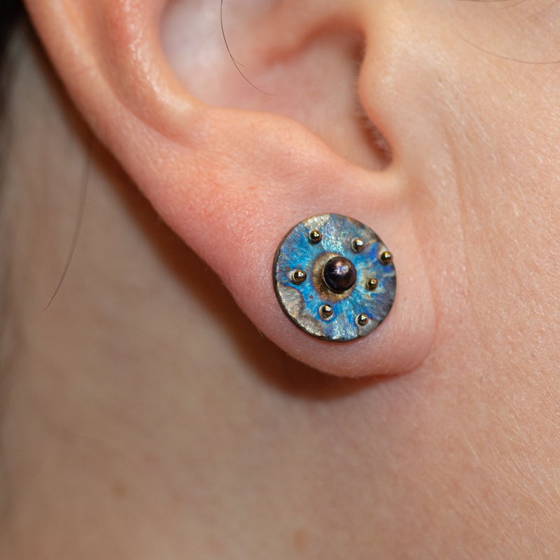 Titanium Earrings - Etsy