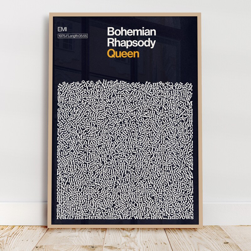 Queen Band Poster - Etsy