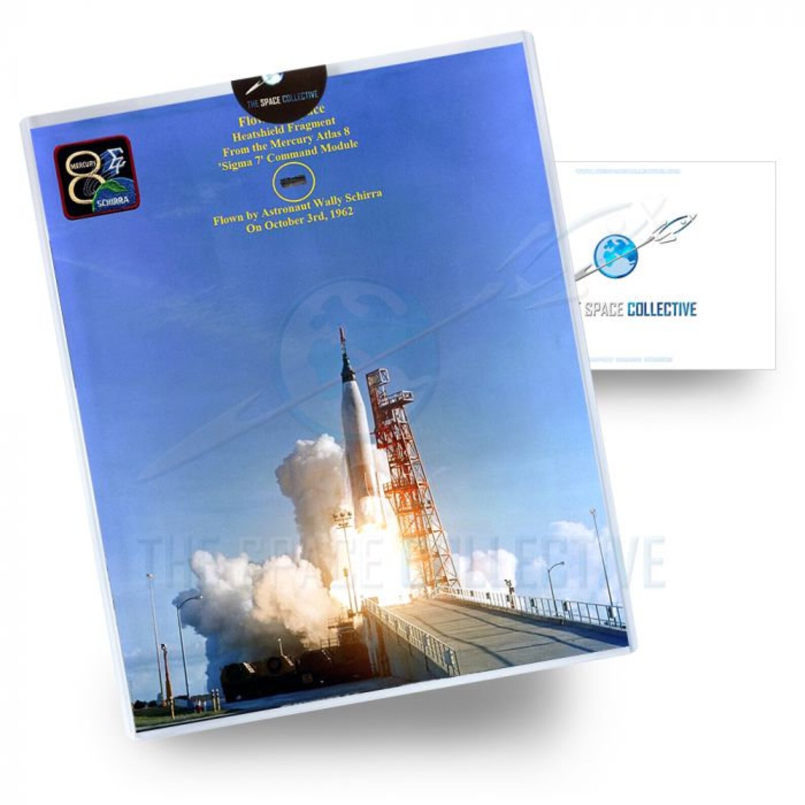 Mercury Sigma 7 Flown Heatshield Artifact - Flown in Space - NASA - Etsy