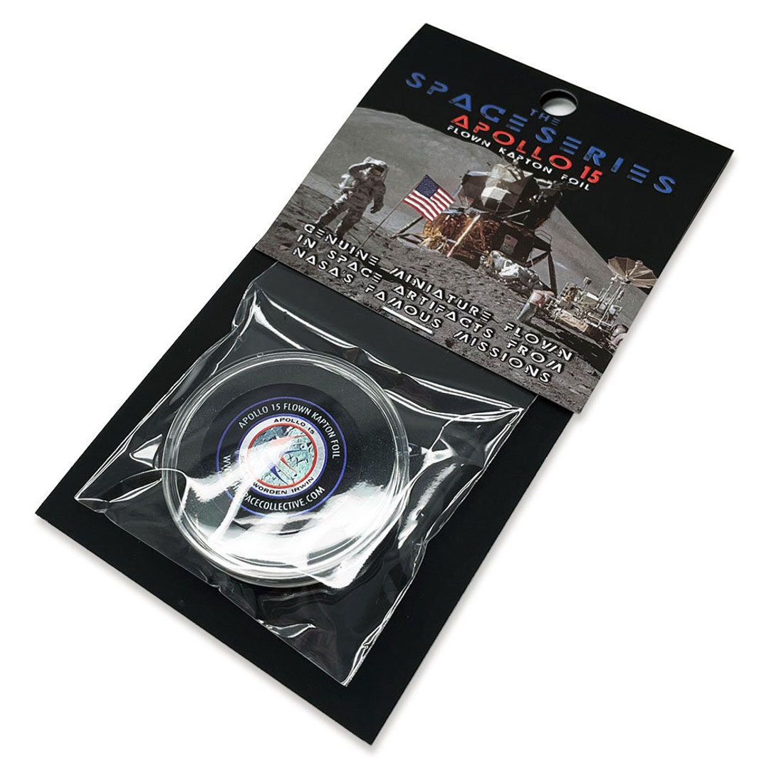 Mini Apollo 15 Flown Kapton Foil Space Collector Series NASA - Etsy