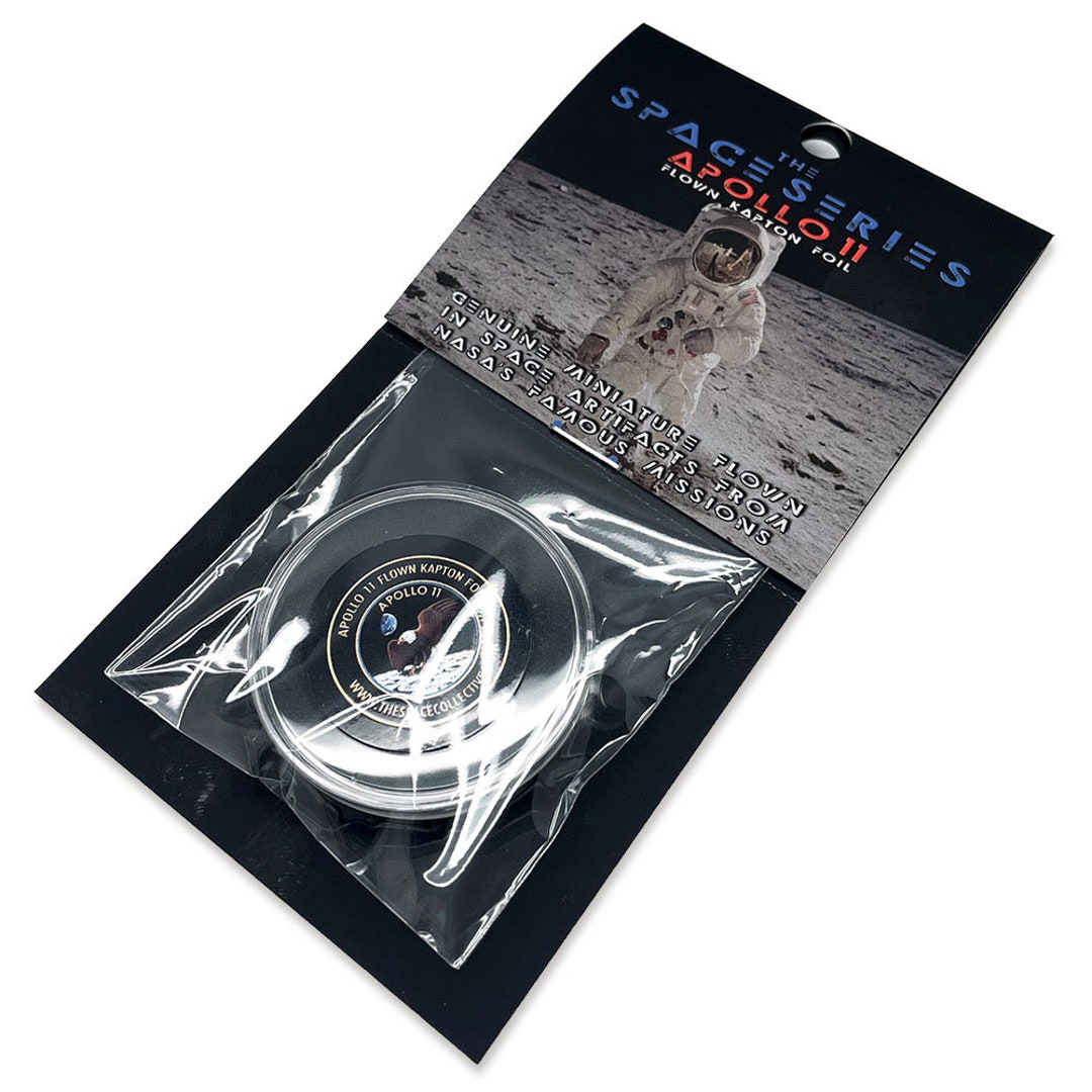 Apollo 11 Flown Kapton Foil - Space Collector Series - Etsy