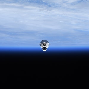 Spacex & ISS Flown NASA Vector Label - Flown in Space - NASA - Etsy