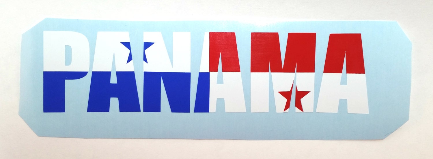 Car Decal Design, Car Decal Flag, Custom Car Decal, Vinyl Decal, Panama ...