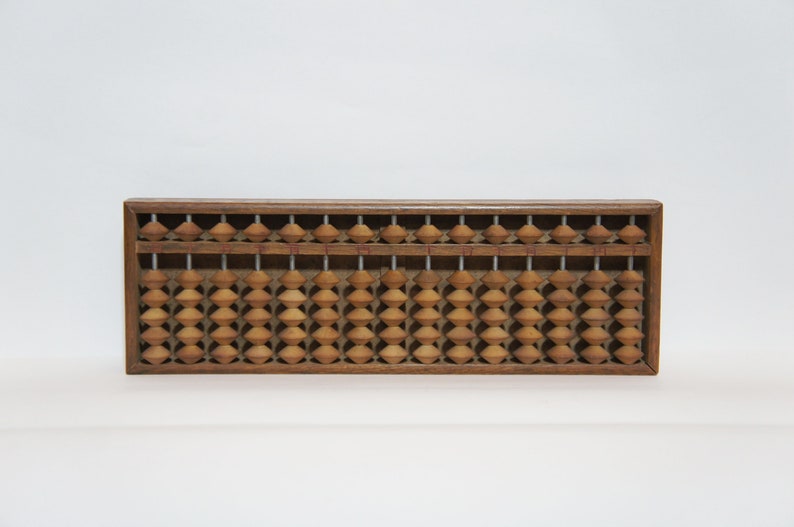 Japanese Antique Wooden Soroban 1950s - Etsy