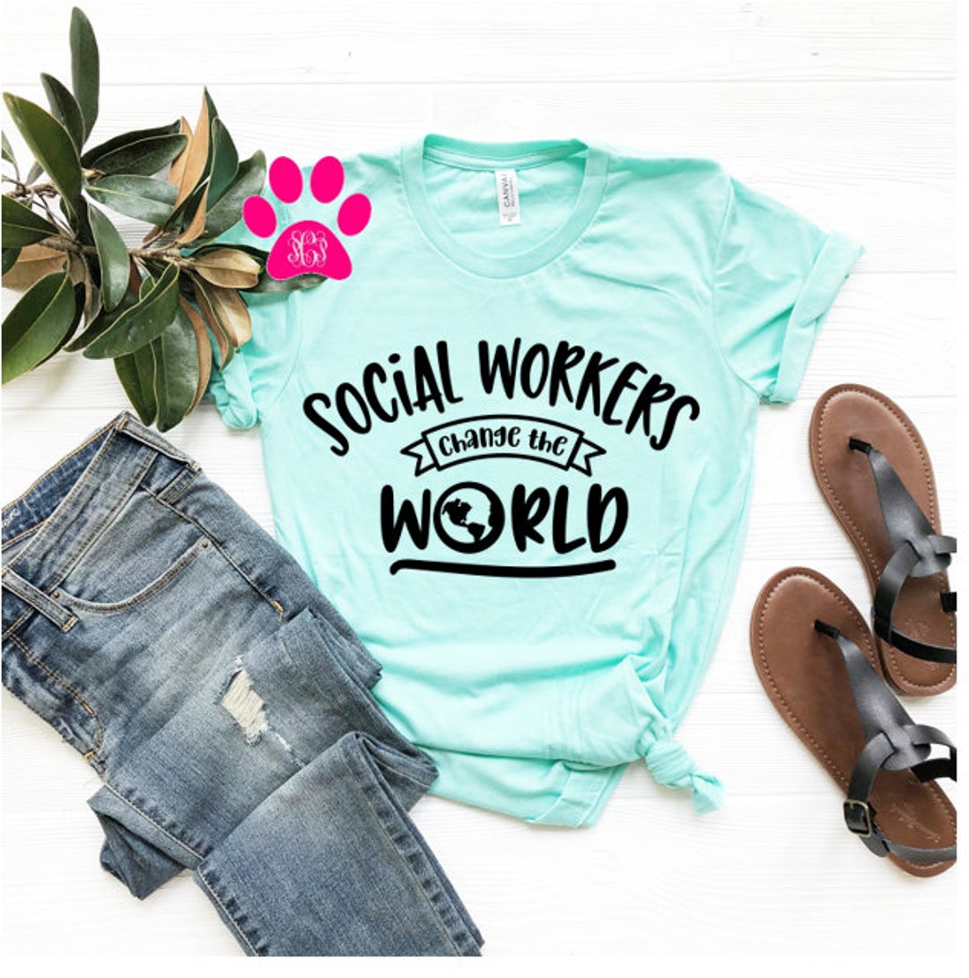 Social Work Shirt, Social Worker Shirt, Social Worker, Social Work Gift ...