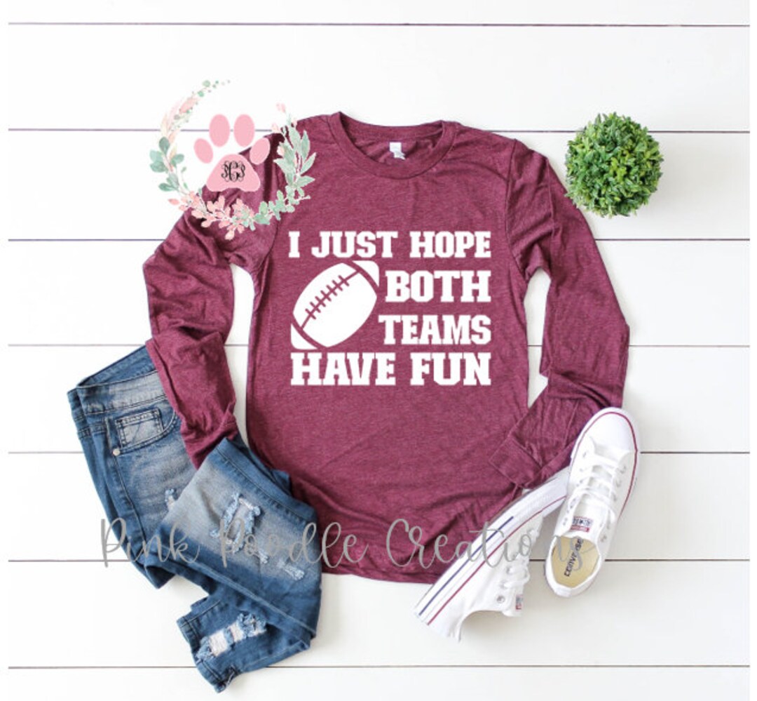 Women's Long Sleeve Football Season T-shirt: Stylish Fan Apparel for ...