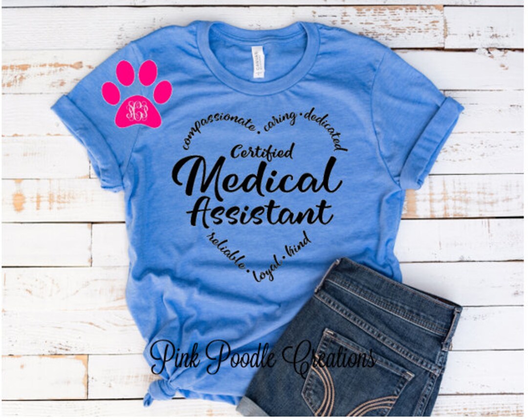 Medical Assistant Shirt, Medical Assistant, Medical Shirt, Med ...