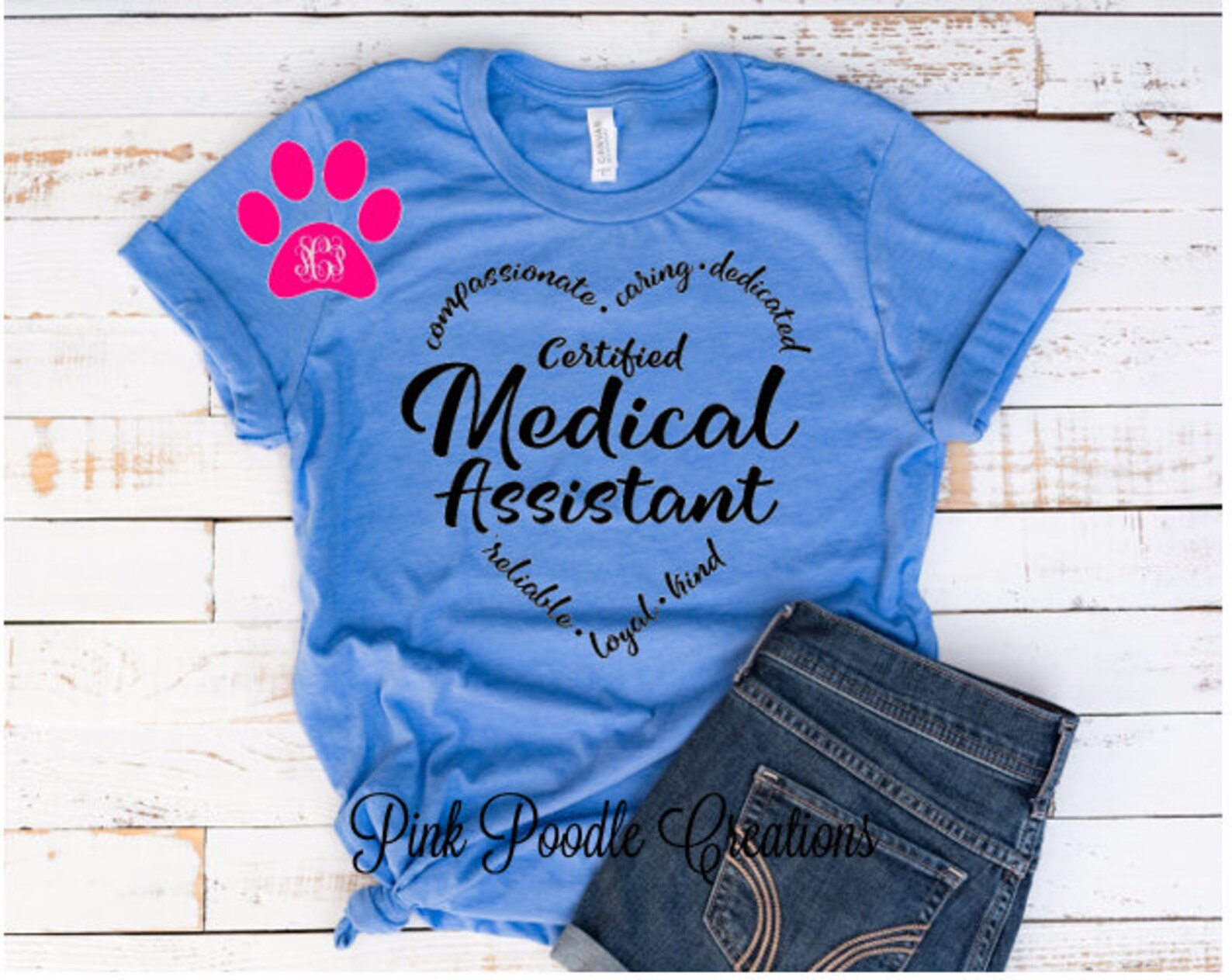 Medical Assistant Shirt Medical Assistant Medical Shirt Med | Etsy