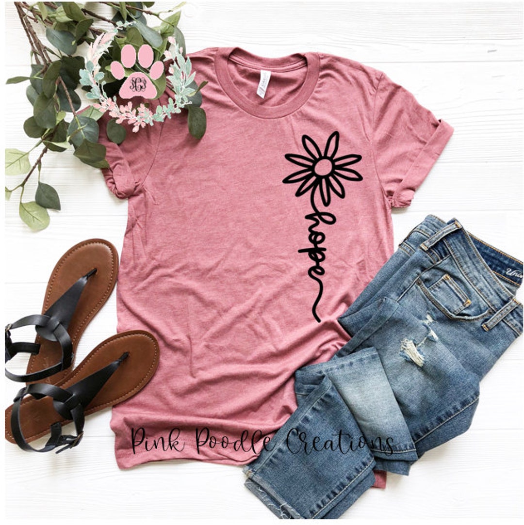 Hope Shirt, Hope Tshirt, Hope Shirt, Womens Shirt, Womens Tshirt ...