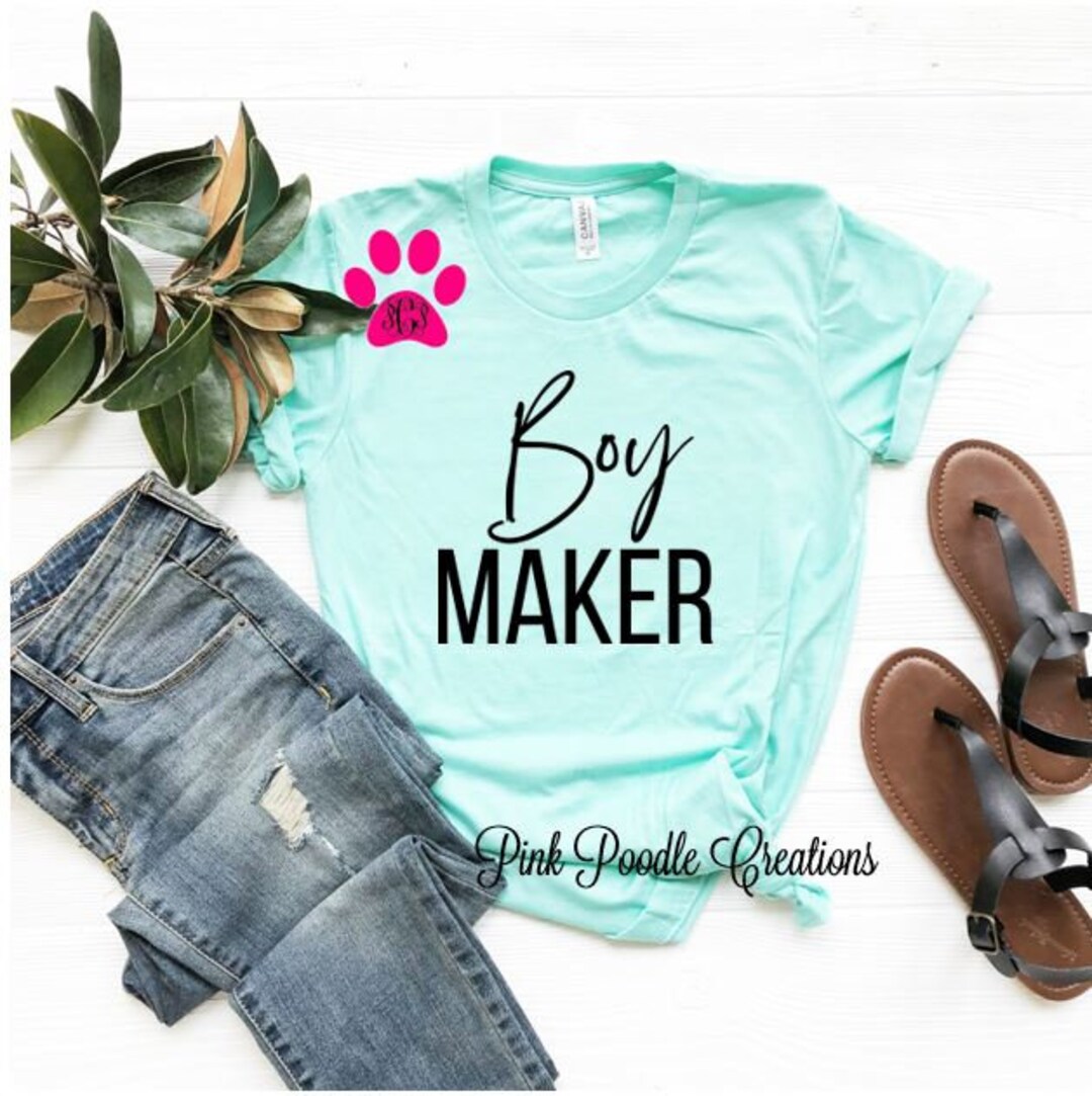 Boy Maker, Boy Mama, Boy Mama Shirt, Boy Mama Top, Mom Gift, Boy Mama ...