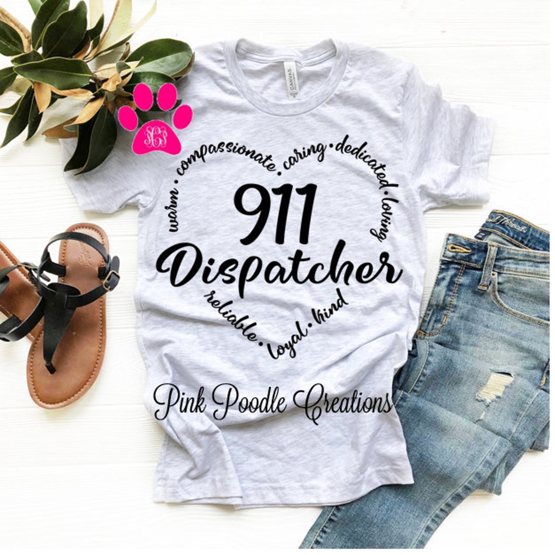 911 Dispatcher, 911 Dispatch, Dispatcher Shirt, 911 Shirt, Dispatcher ...