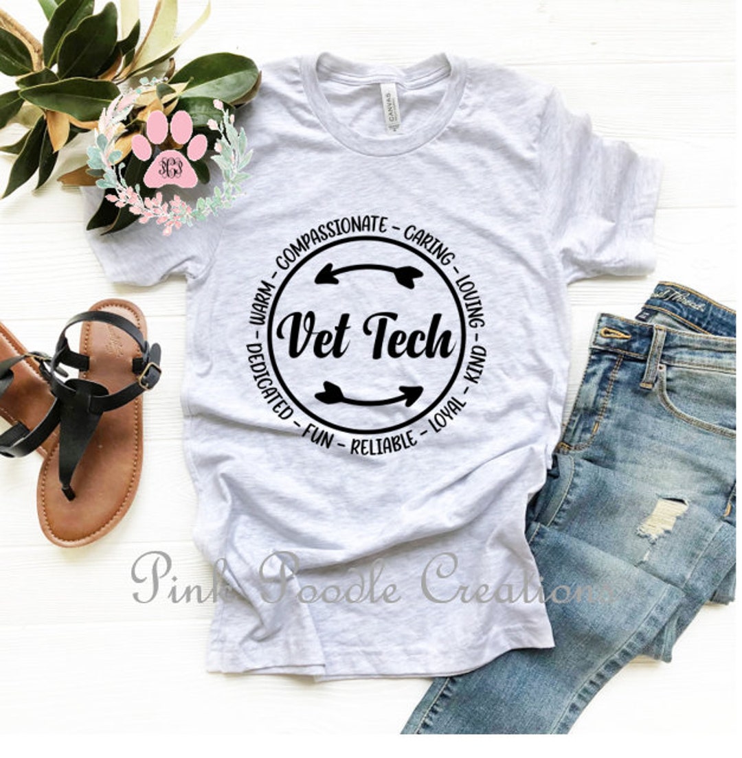 Vet Tech Shirt, Vet Tech Gift, Vet Tech Week, Vet Tech Gifts, Vet Tech ...