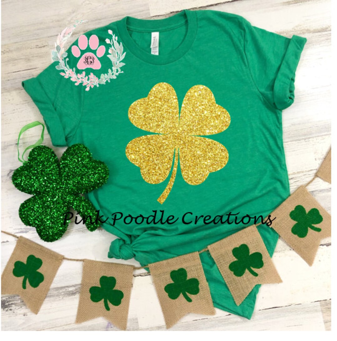Glitter Shamrock, Shamrock Shirt, Shamrock Tshirt, Shamrocks, St Pattys ...
